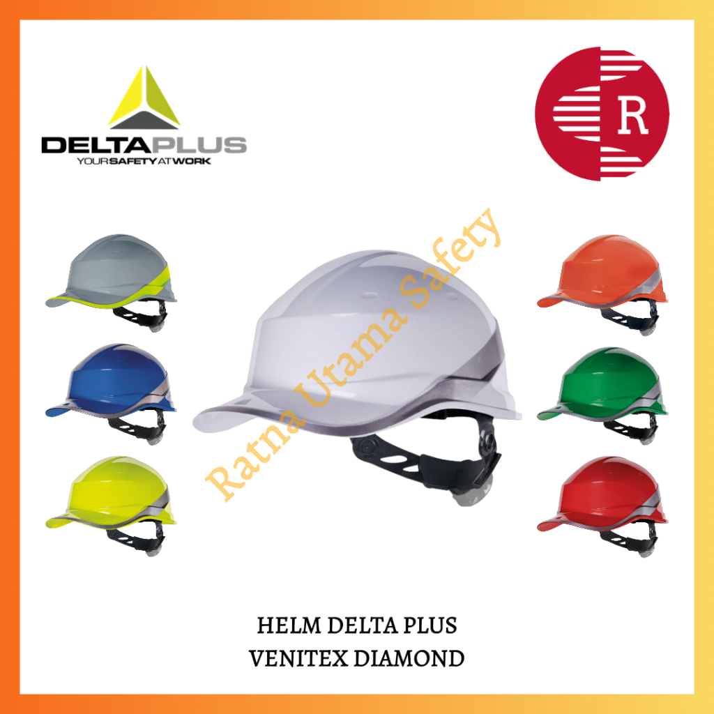 Jual Helm Proyek / Helm Safety Delta Plus Diamond Venitex | Shopee ...