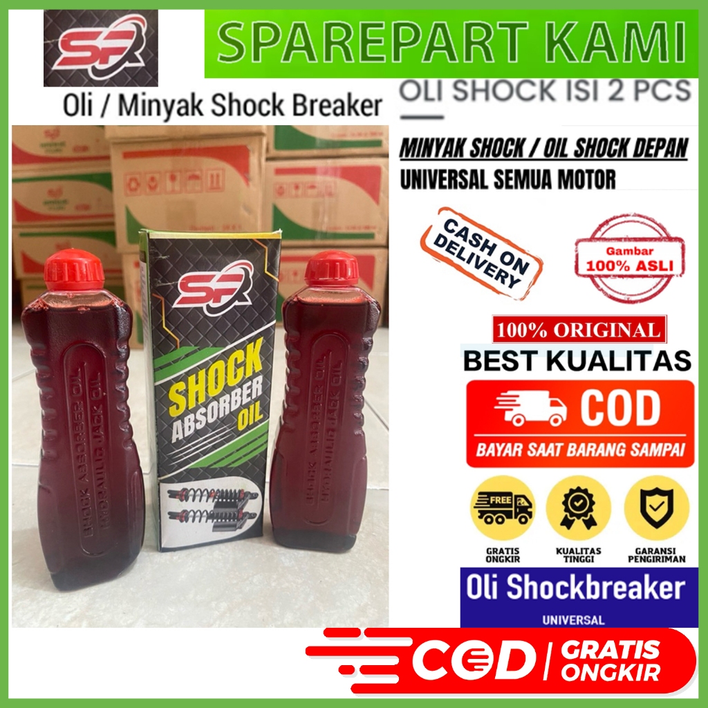 Jual OLI SHOCK SR OLI SHOCK BREAKER Shockbreaker MOTOR 100ML OLI ...