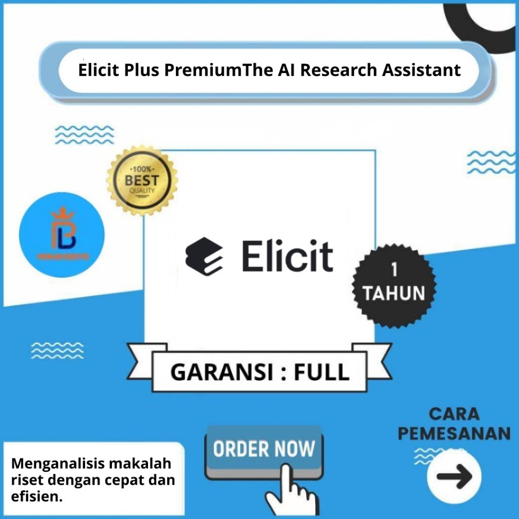 Jual Elicit Plus Premium - The AI Research Assistant | Shopee Indonesia