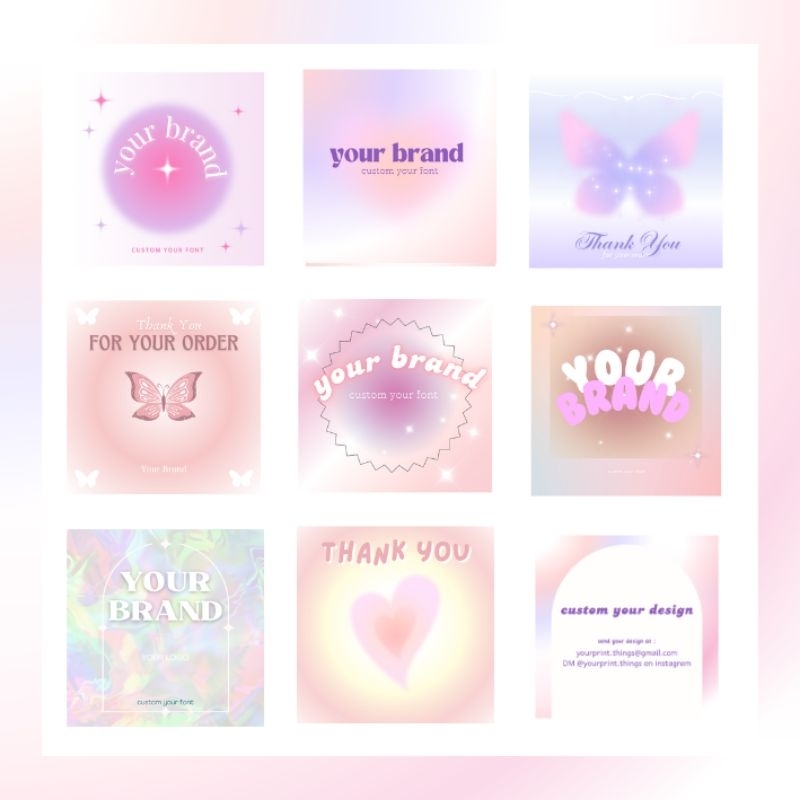 Jual Packaging Card, Base Packaging, Alas Packaging Aesthetic for Beads ...
