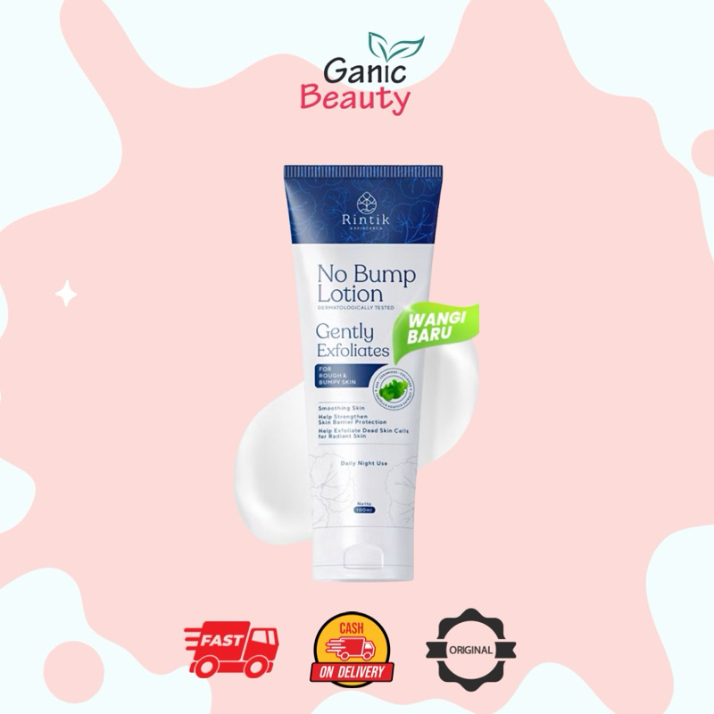 Jual Rintik No Bump Lotion Exfoliasi Mencerahkan Menghaluskan Kulit ...
