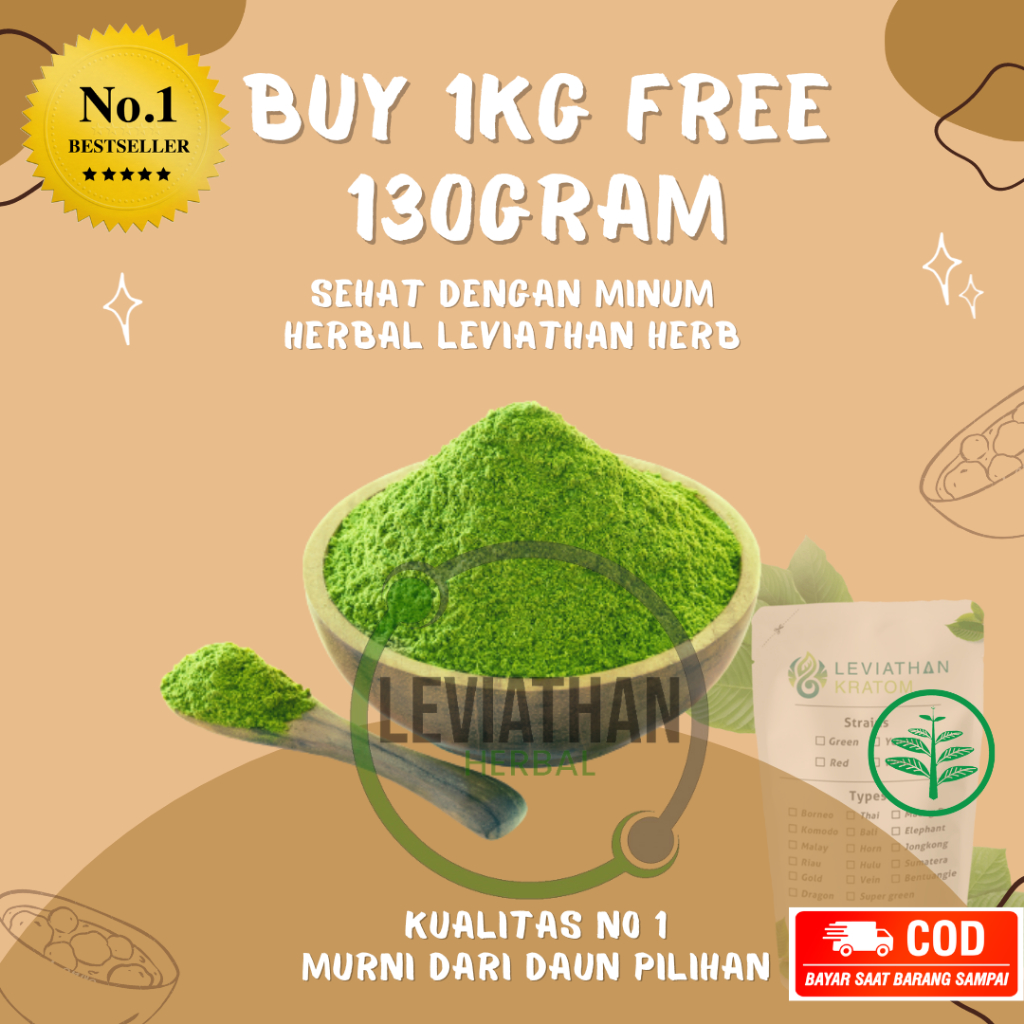 Jual Bubuk nano super hijau kalimantan purli purlik 1kg | Shopee Indonesia