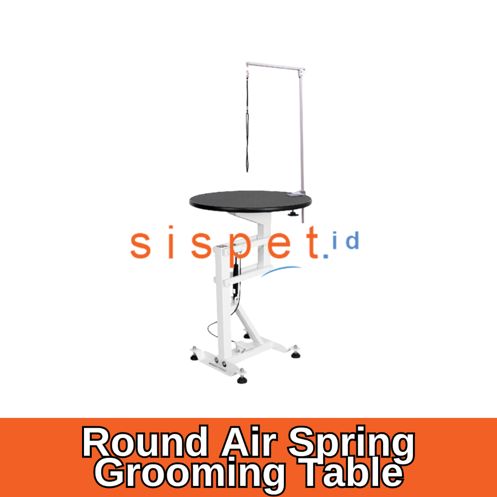 Jual Round Air Spring Grooming Table Size 60cm x 68-98cm | Shopee Indonesia