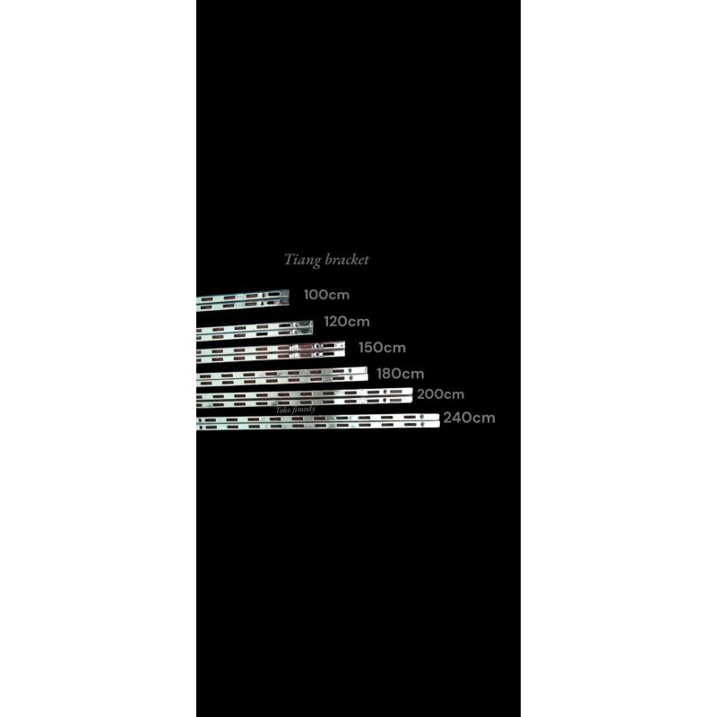 Jual Tiang bracket berbagai macam ukuran mulai dari 1m sampai 2,4m ...