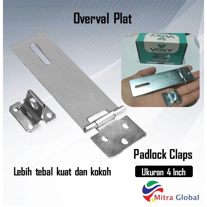 Jual Overpale / Overval Kunci Engsel Gembok Galvanis Anti Karat 4 Inch ...