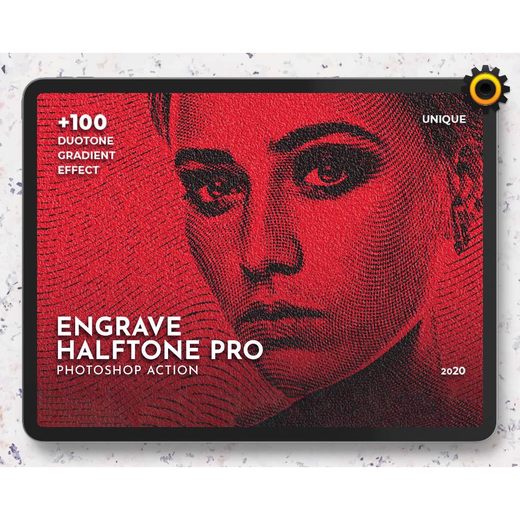 Jual Photoshop Action - Engrave Halftone Pro Action | Shopee Indonesia