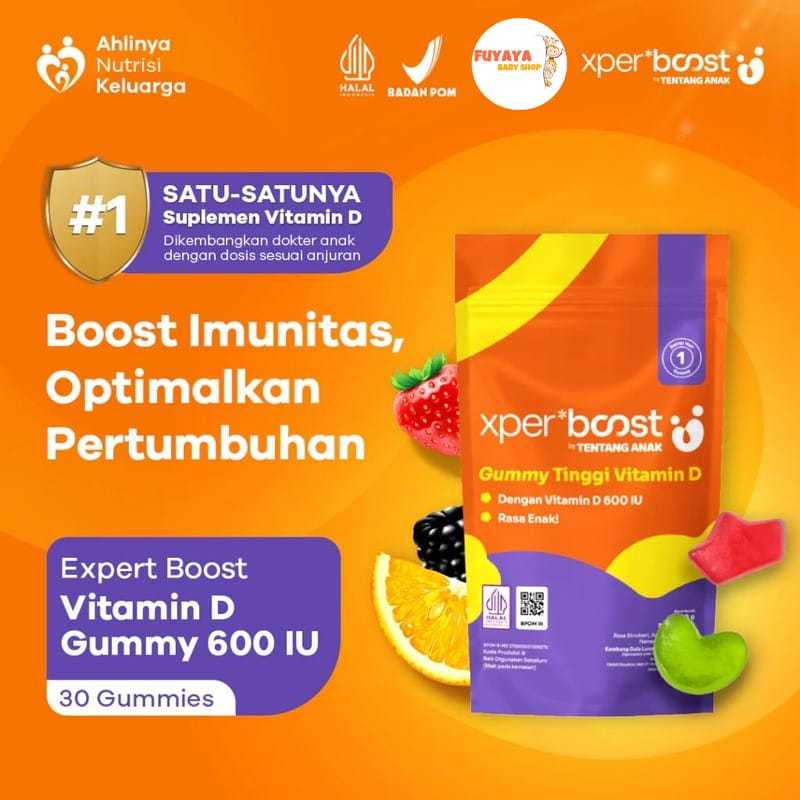 Jual Expert Boost - Gummy Vitamin D 600 IU Anak dan Dewasa | Vitkids ...