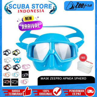 Jual Mask Zeepro Sphero Apnea Low Volume Kacamata Freedive Freediving ...