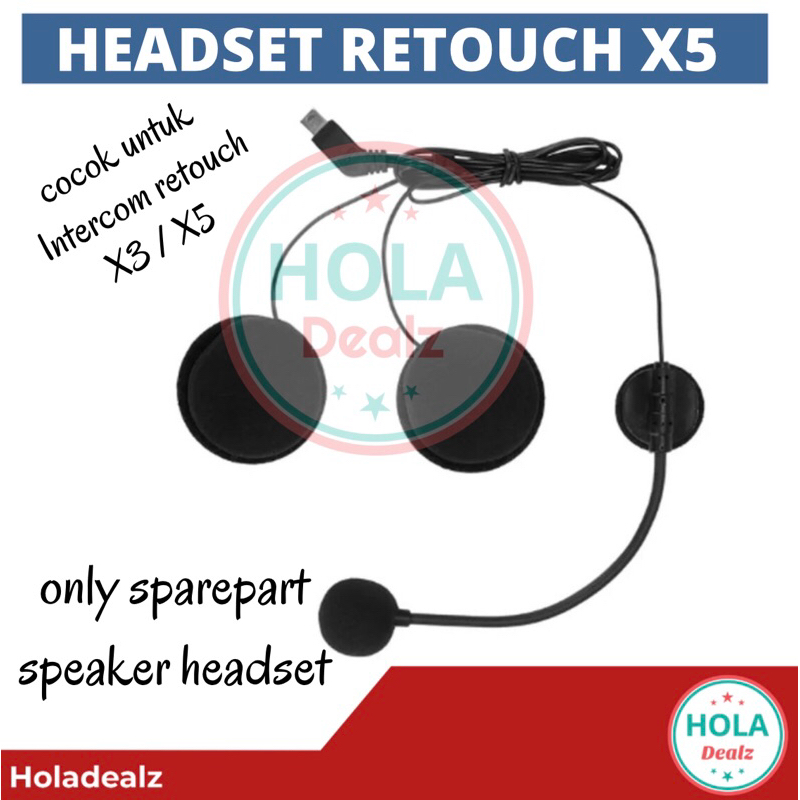 Jual PART HEADSET INTERCOM RETOUCH X5 RETOUCH SPEAKER INTERCOM RETOUCH ...