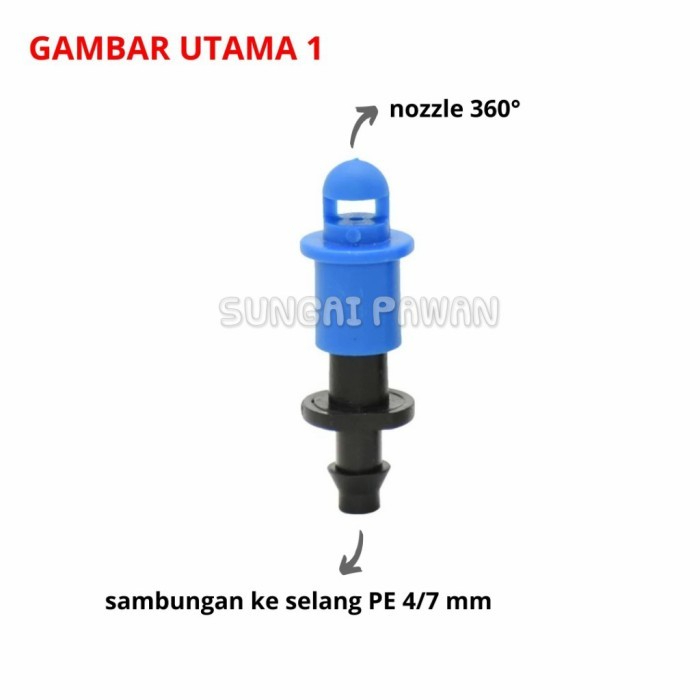 Jual nozzle nosel spray semprotan penyiram siram taman sprinkler ...