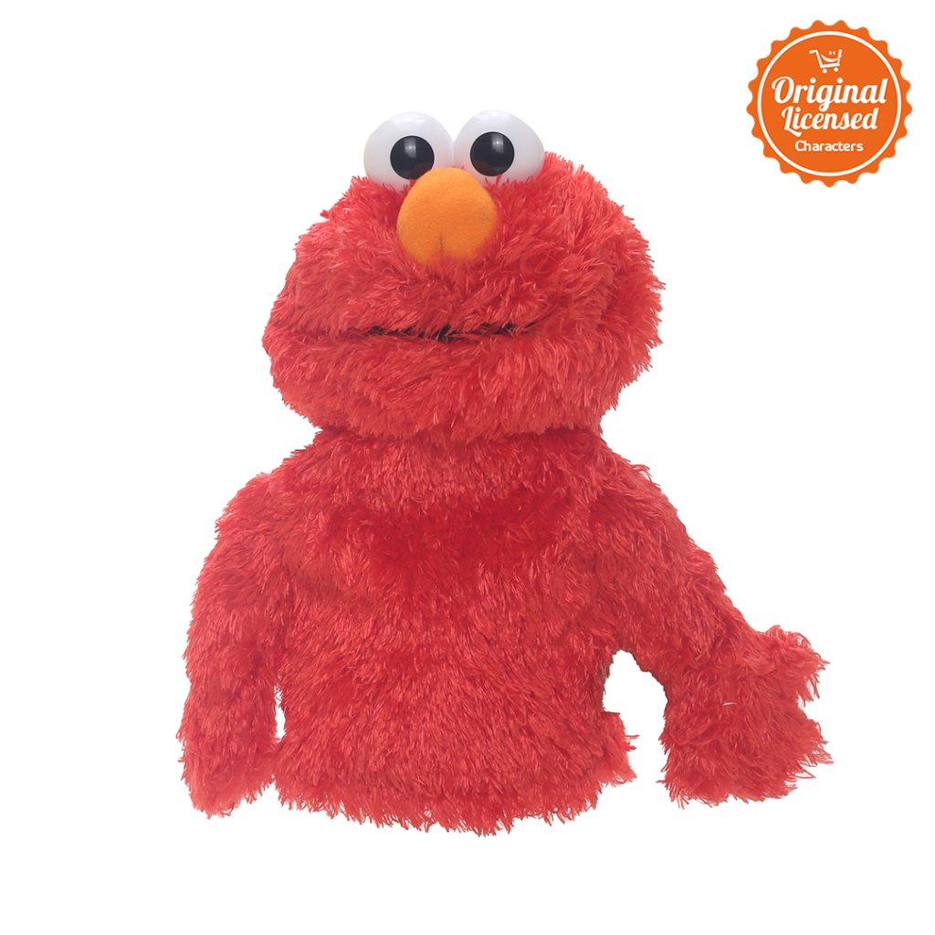 Jual GUND Sesame Street Elmo Hand Puppet 11 inch | Shopee Indonesia