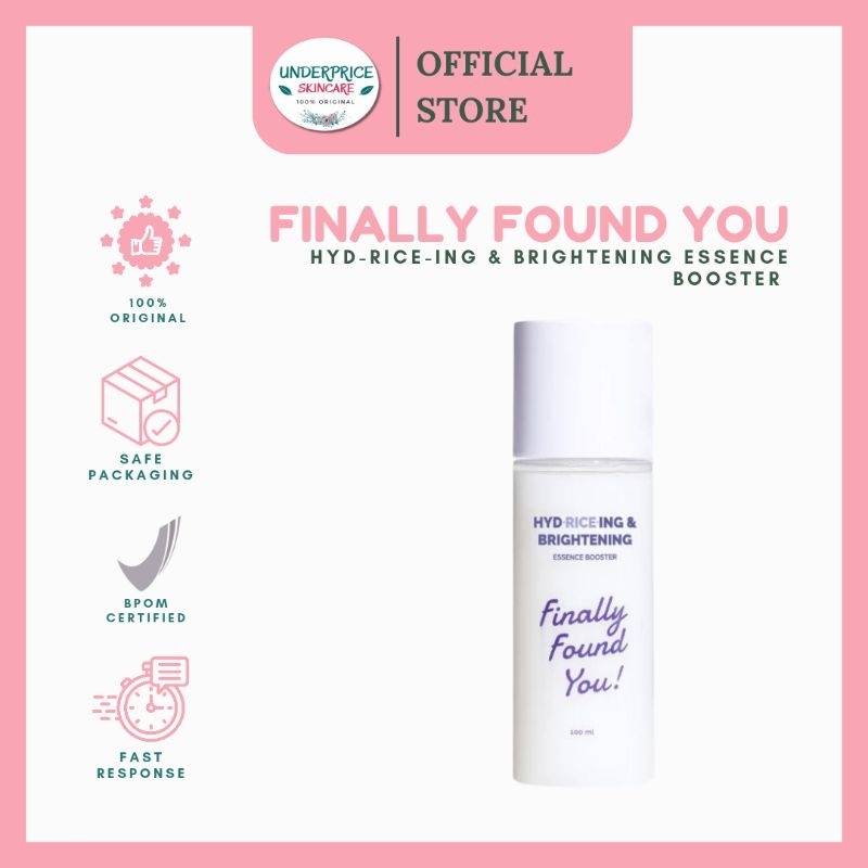 Jual READY FINALLY FOUND YOU! HYD-RICE-ING & Brightening Essence ...