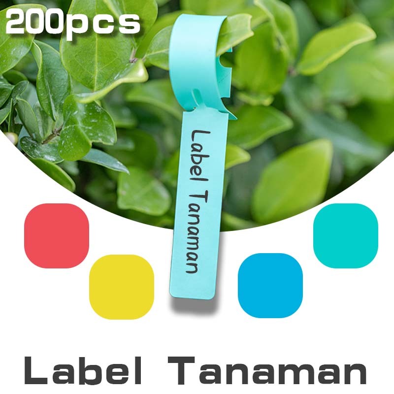 Jual 200pcs Label Tanaman Gantung Plant Tag Pvc Name Tag Tanaman Label Tanaman Waterproof ...