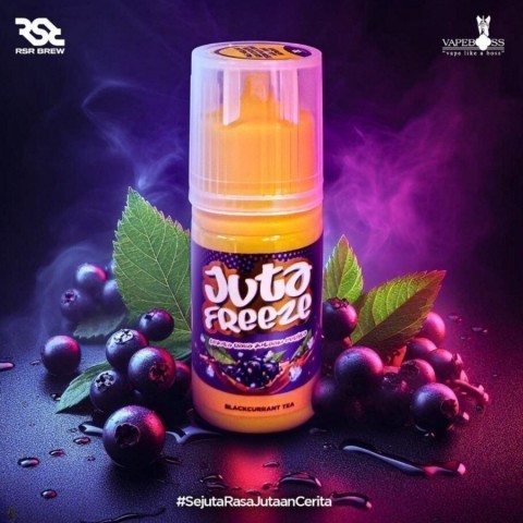 Jual Liquid Juta Freeze Blackcurrant Tea Salt Nic 12MG/30MG 30ML ...