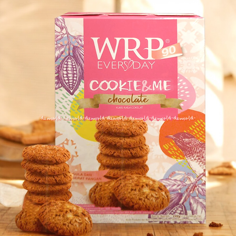 Jual WRP Everyday Cookie & Me Chocolate Cookies 12sachet Snack Cemilan ...