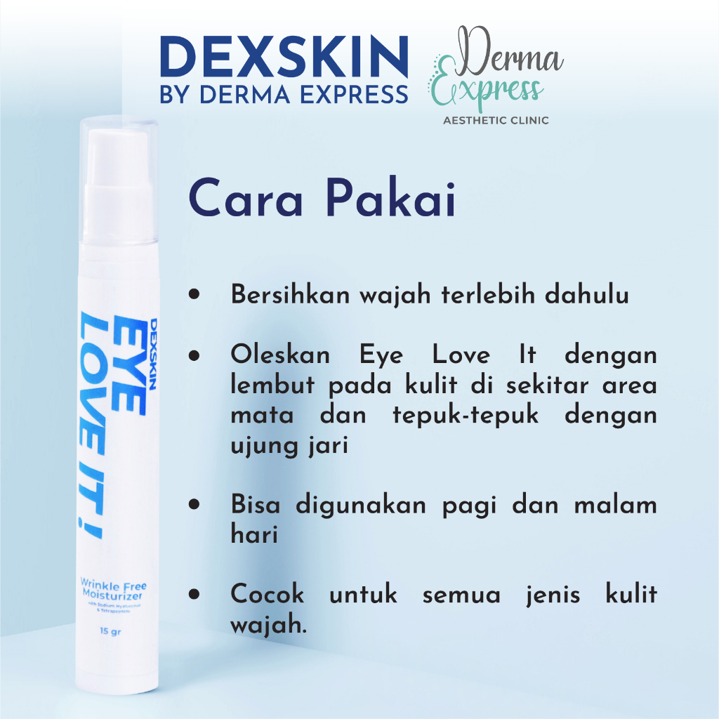 Jual DERMA EXPRESS DEXSKIN Eye Love It 15gr | Shopee Indonesia