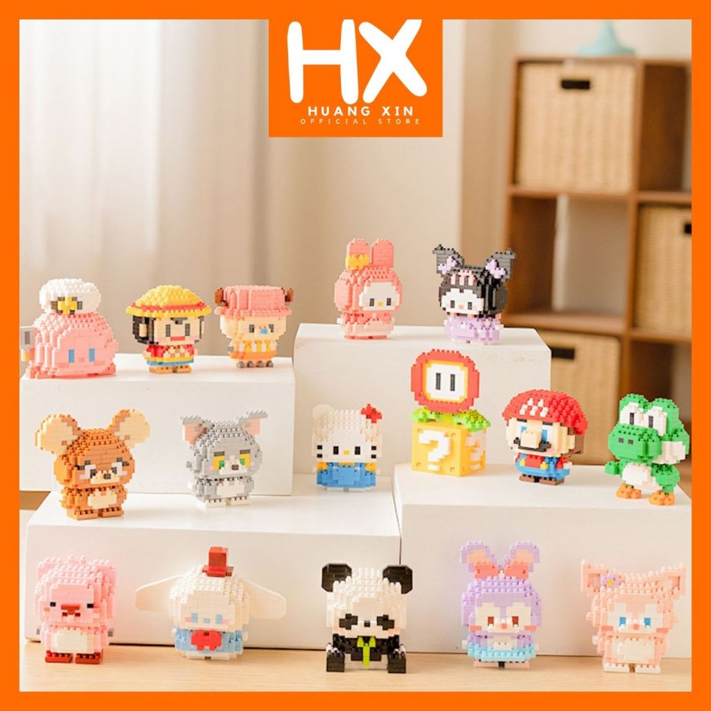 Jual HX Mini Brick Building Blok Toys Puzzle Mainan Anak Balok Susun ...
