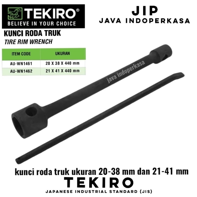 Jual TEKIRO Kunci roda mobil truk ukuran 21 - 41 mm dan 20 - 38 mm ...
