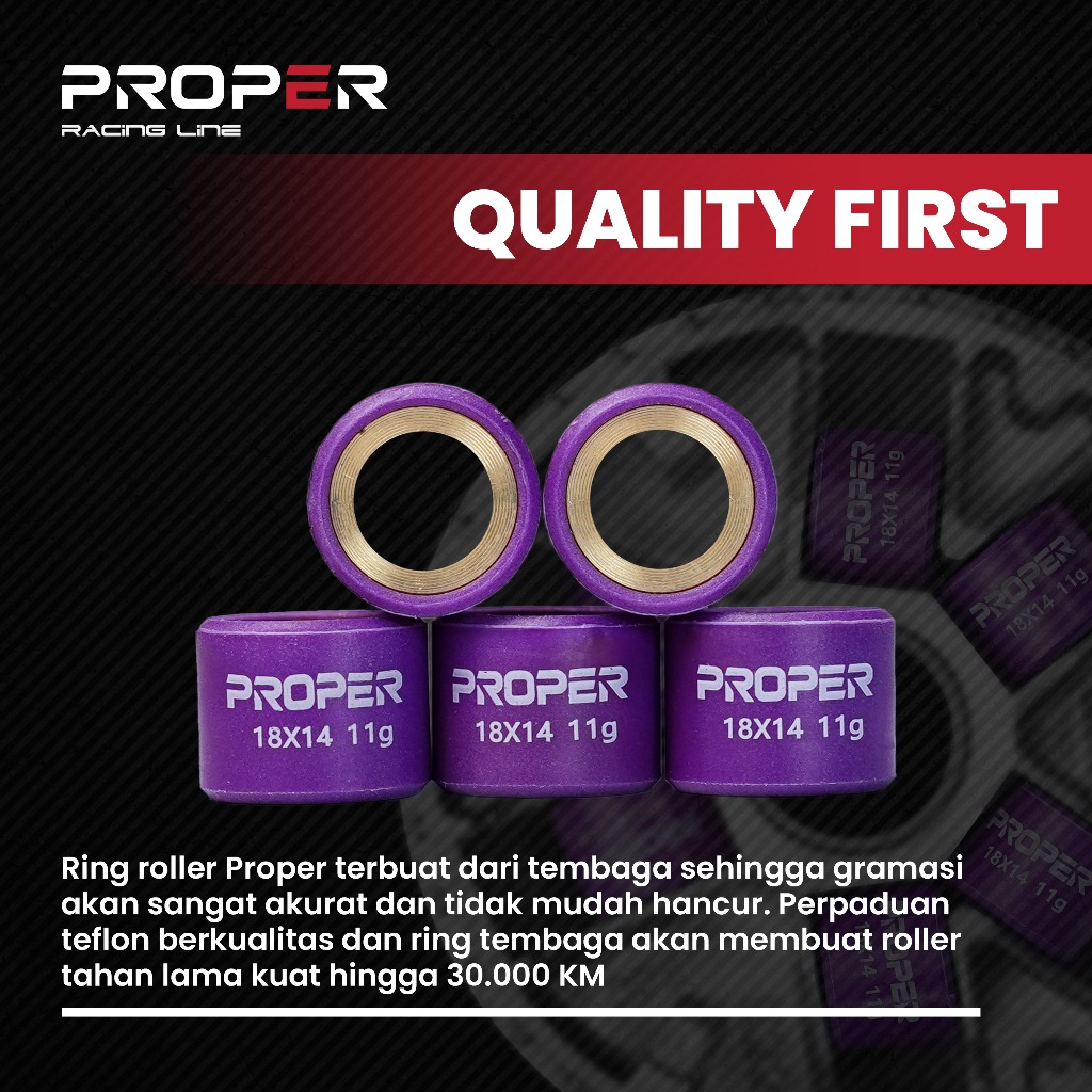 Jual PROPER RACING LINE ROLLER 20X15 9-15 GRAM VARIO 125 150 160 PCX ...