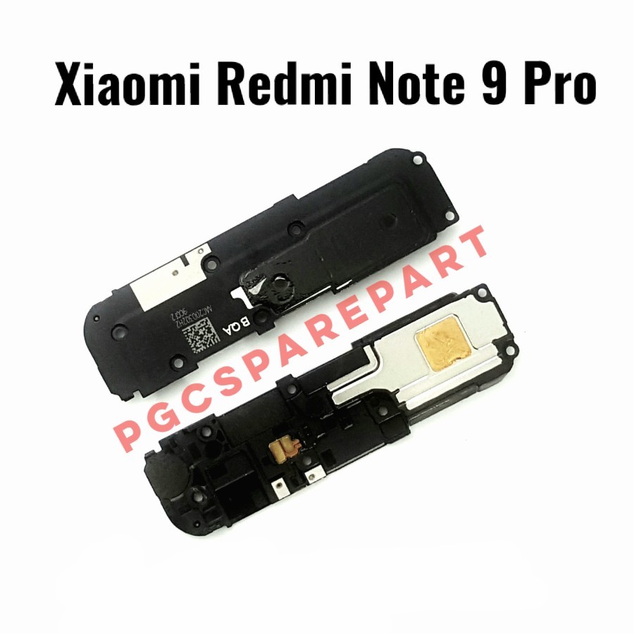 Jual Buzzer Loud Speaker Fullset Xiaomi Redmi Note 9 Pro - | Shopee ...
