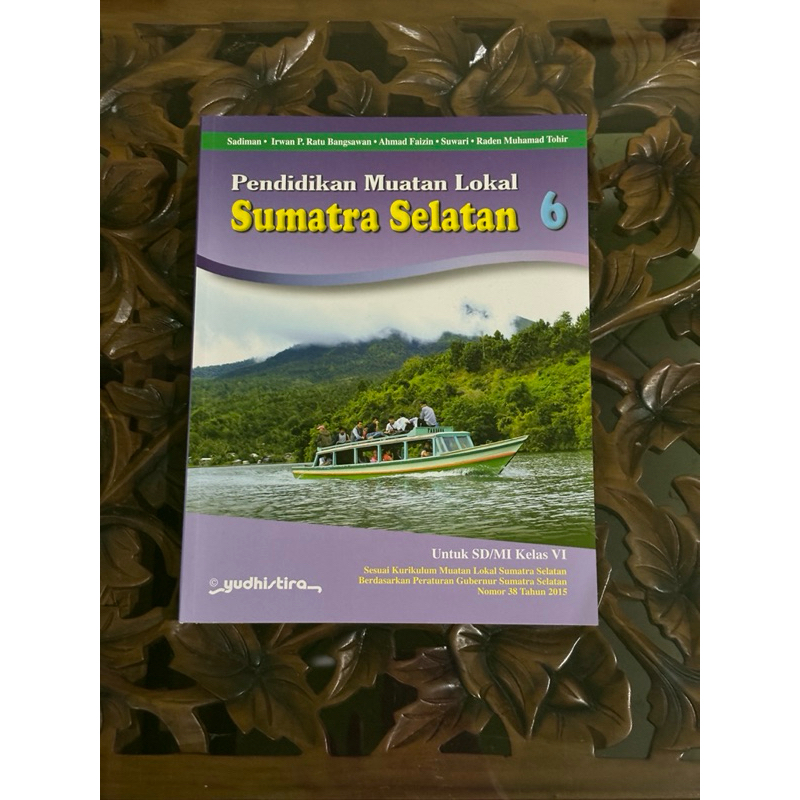 Jual Buku Muatan Lokal (Mulok) Sumatera Selatan Kelas 6 SD Kurikulum ...