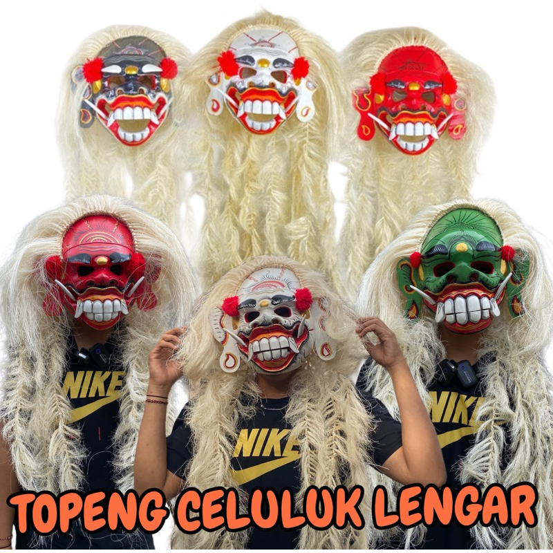 Jual Topeng Celuluk Bali Ukuran Topeng 20cm x 20cm - Topeng Leak ...