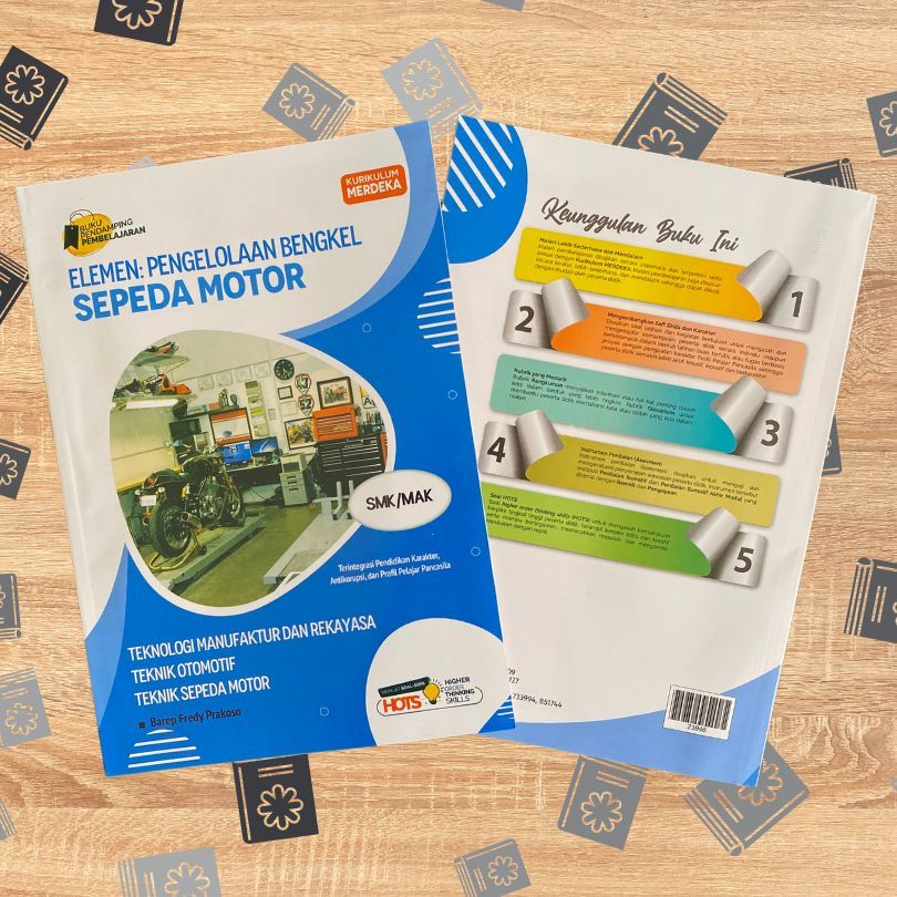 Jual MODUL Elemen: Pengelolaan Bengkel Sepeda Motor untuk SMK/MAK ...