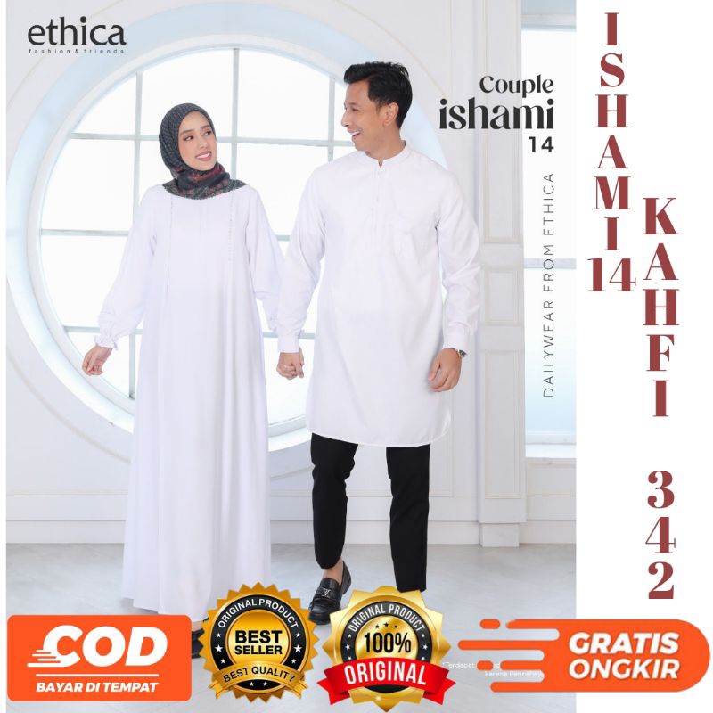 Jual TERBARU!! BUSANA MUSLIM COUPLE ISHAMI 14 & KAHFI 342 By ETHICA ORIGlNAL | Shopee Indonesia