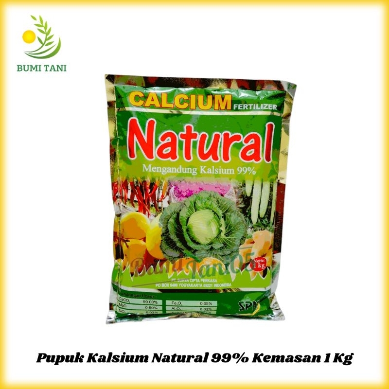 Jual Pupuk Calsium Natural 1 Kg Kalsium Murni 99% | Shopee Indonesia