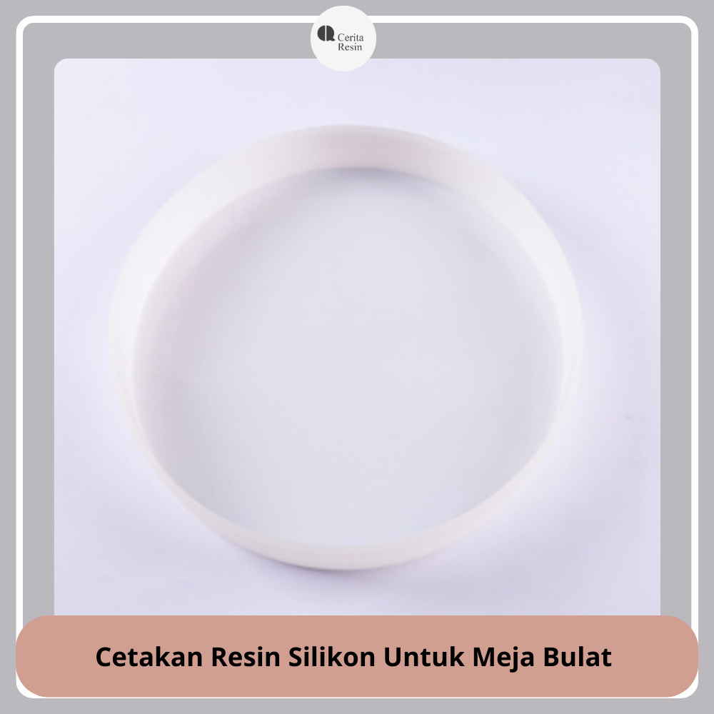 Jual CERITA RESIN - Molding Cetakan Silikon Resin Meja Bulat | Shopee ...