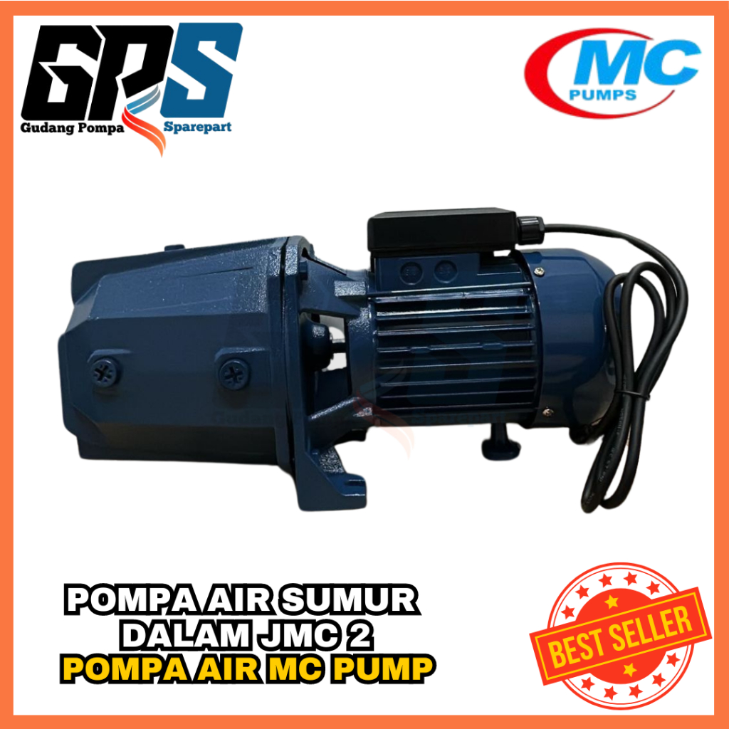 Jual [POMPA AIR] POMPA AIR SUMUR DALAM SEMI JETPUMP NASIONAL MC PUMPS ...