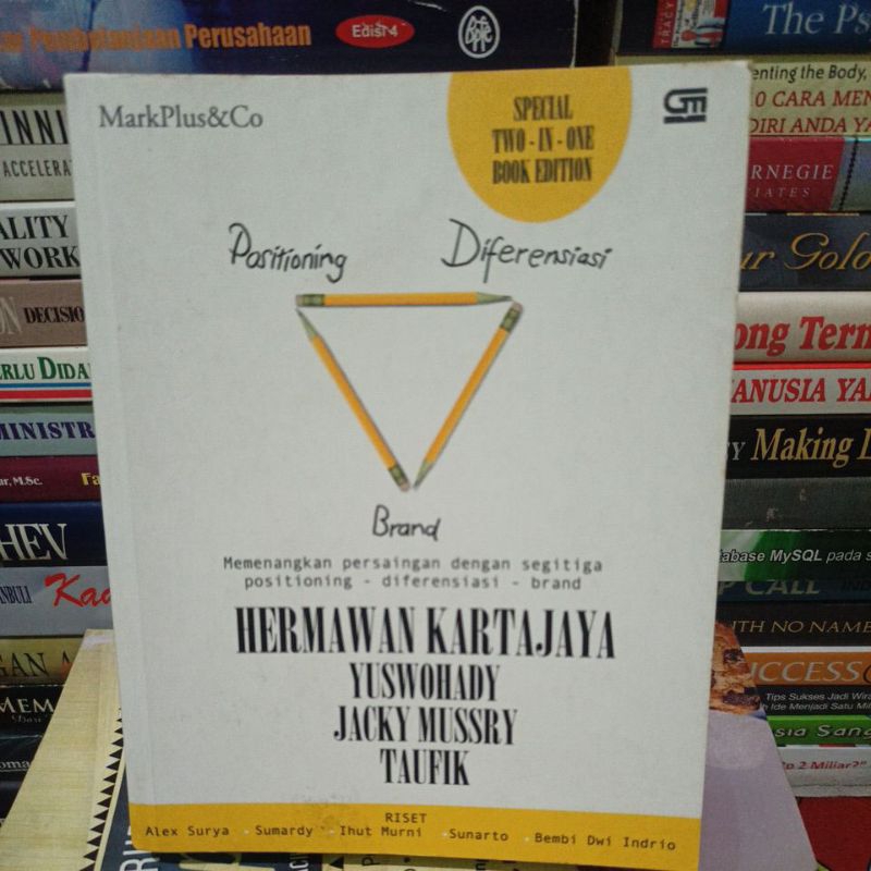 Jual Buku Positioning Diferensiasi Dan Brand Shopee Indonesia