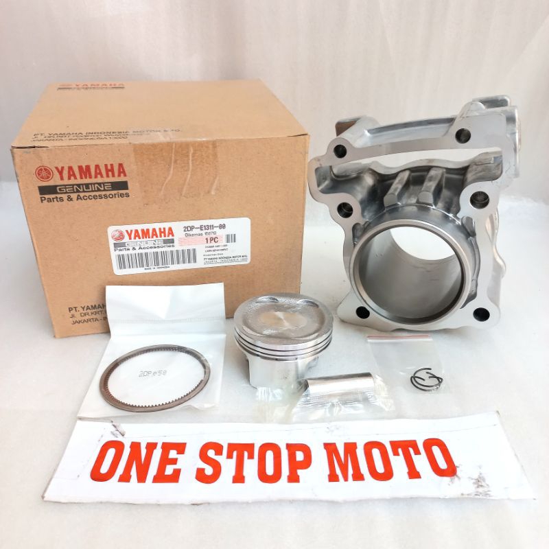 Jual BLOK SEHER CYLINDER ASSY YAMAHA NMAX 2DP SET KOMPLIT RING PISTON SEHER NMAX - AEROX LAMA ...
