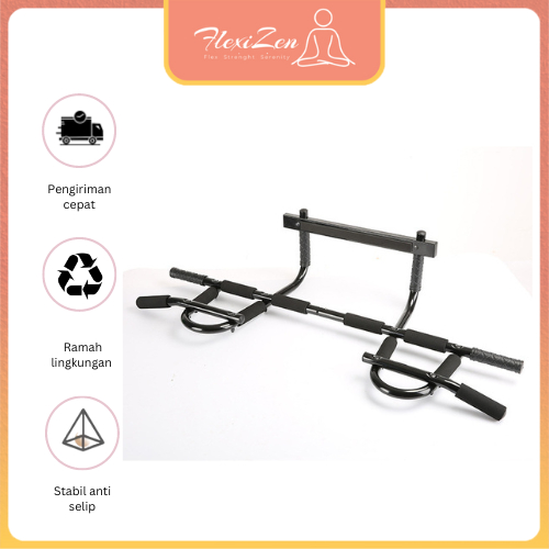 Jual Alat Pull Up Pintu Iron Gym Peralatan kebugaran Dalam Rungan ...