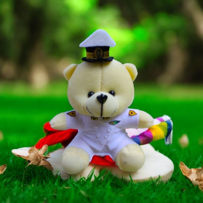 Jual Boneka Beruang Profesi Taruna Pelayaran, akmil dan akpol tinggi 15 ...