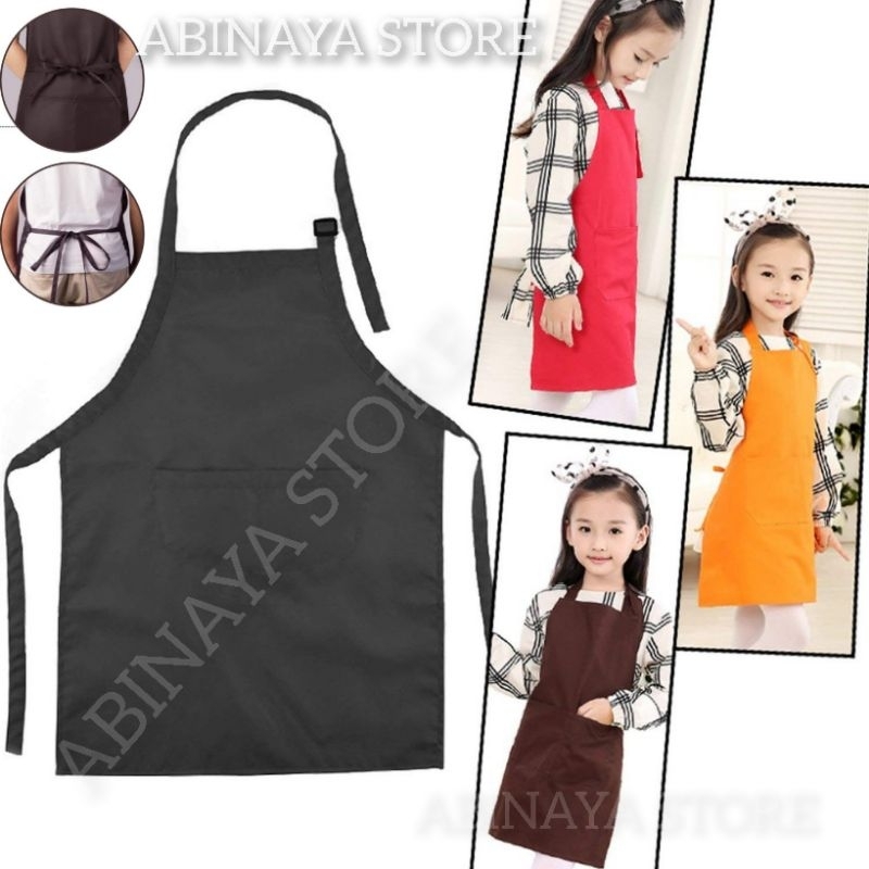 Jual APRON /CELEMEK /APRON ANAK TK-SD /APRON ANAK | Shopee Indonesia