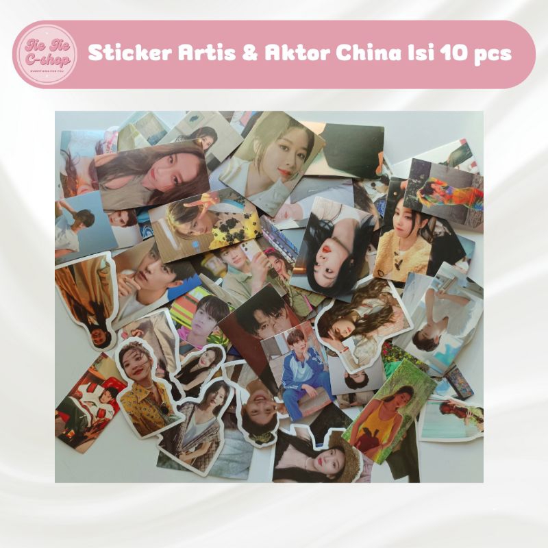 Jual Sticker Artis & Aktor China Isi 10 Pcs Zhang Linghe, Xu Kai, Dylan ...
