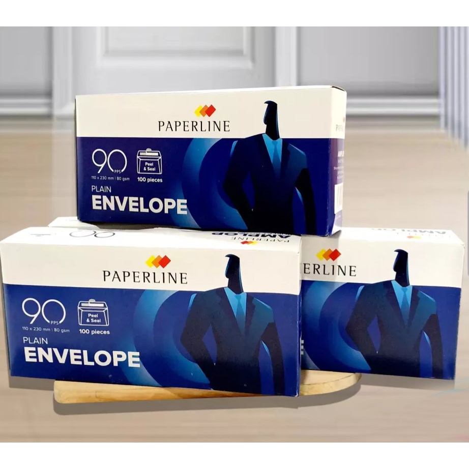 Jual Amplop Putih Polos 90 Paperline + Perekat | Shopee Indonesia