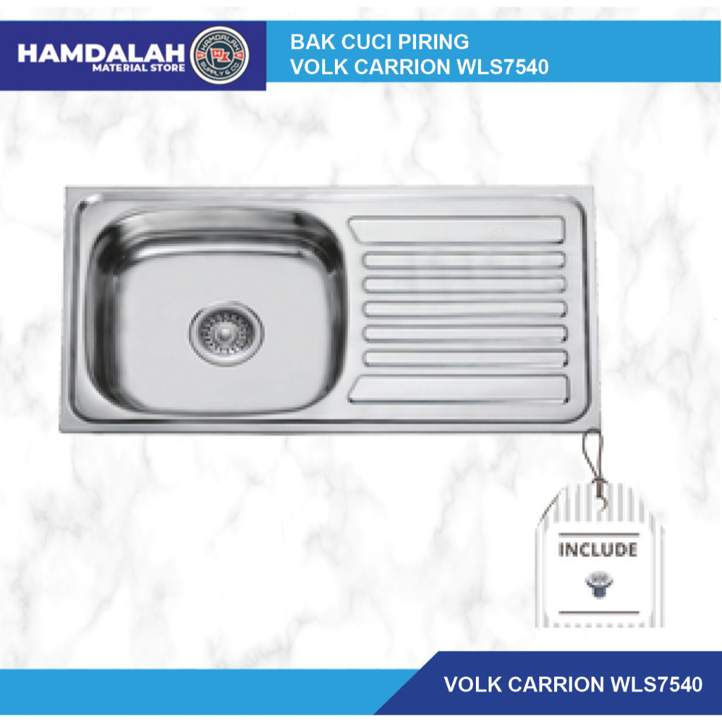 Jual Bak Cuci Piring Volk Carrion WLS7540 | Shopee Indonesia