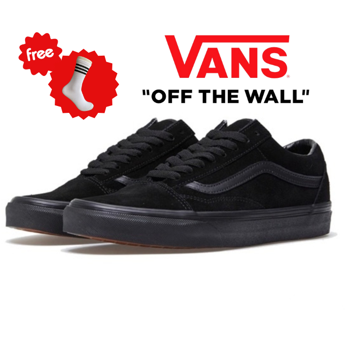 Jual Vans Oldskool Classic All Black Original Sepatu Hitam Vans Pria ...