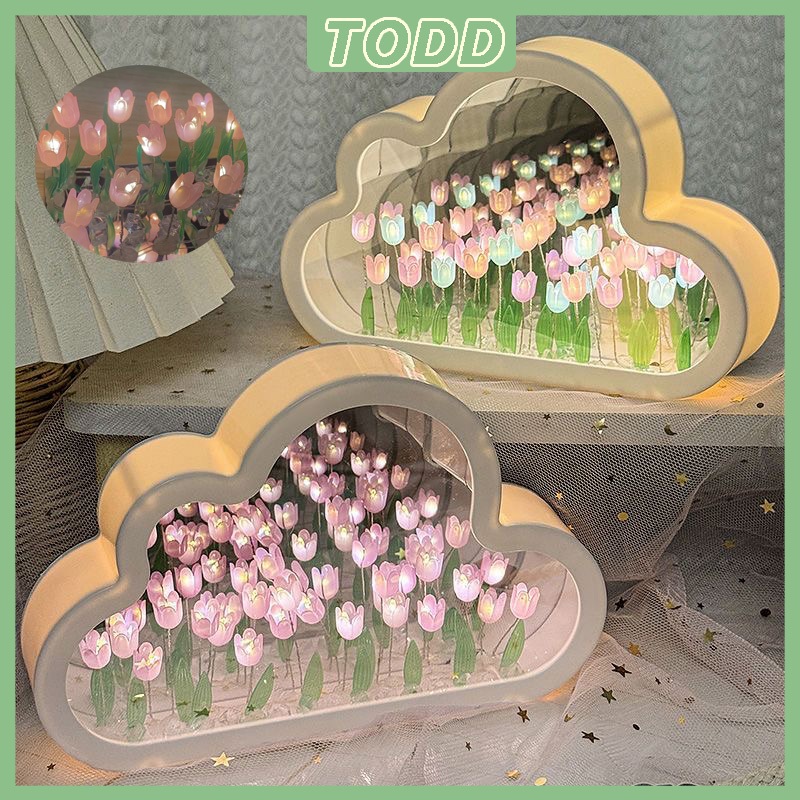 Jual TODD 20 Bunga Tulip Lampu Cermin Tulip Lampu Bunga Tulip Lampu ...