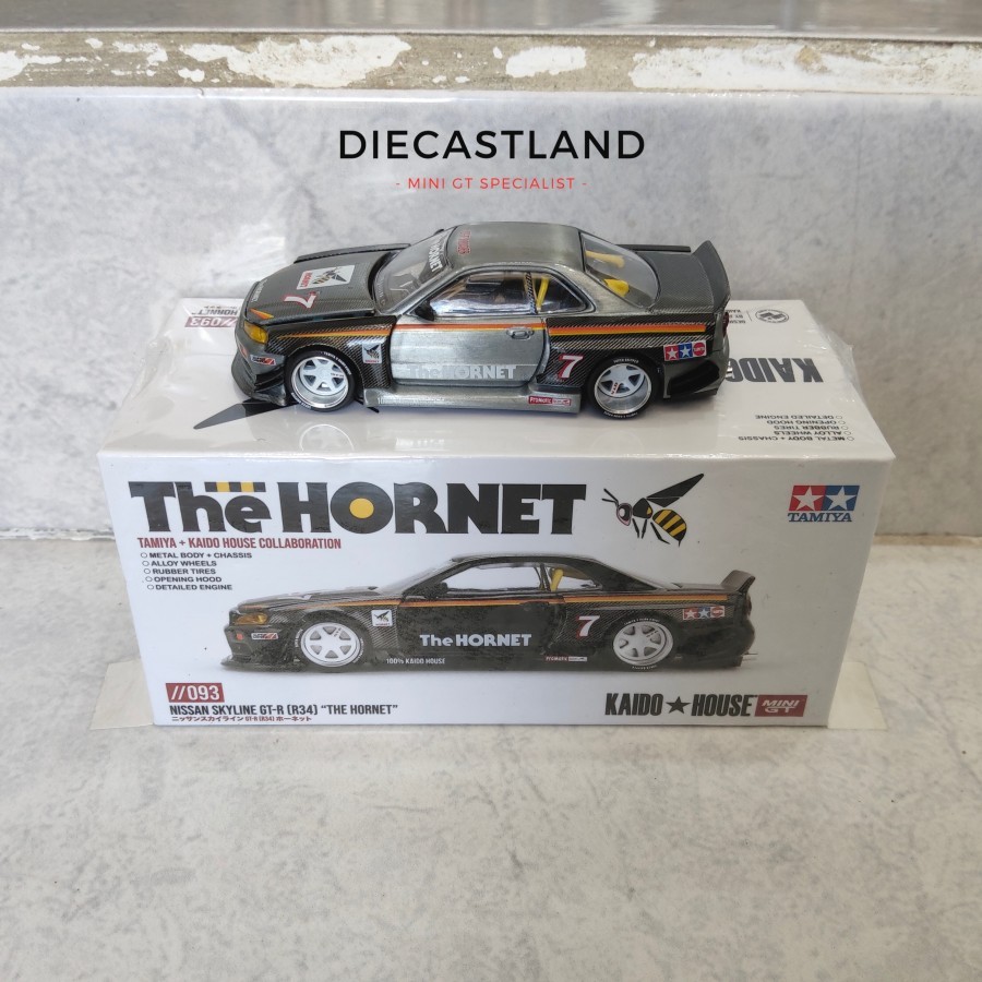 Jual Mini GT x Kaido House KHMG093 Nissan Skyline GT-R (R34) CHASE ...