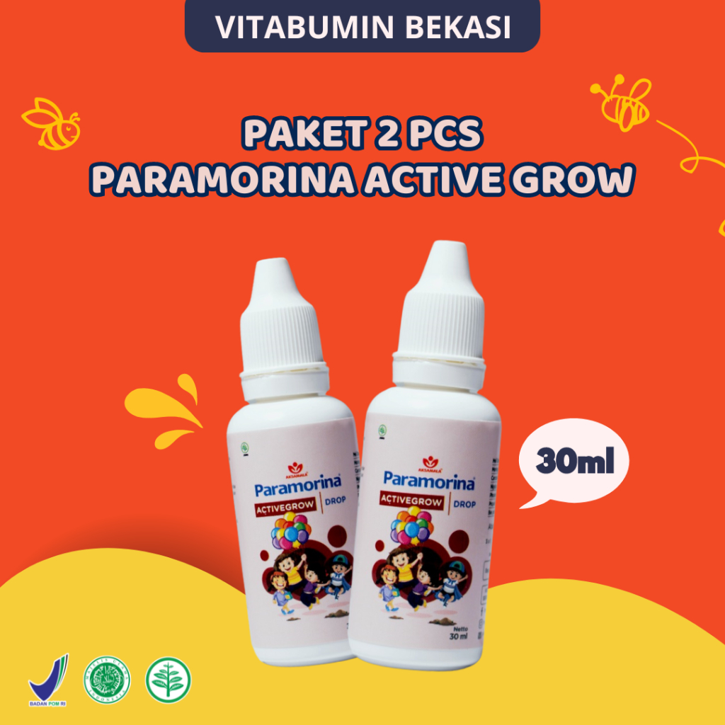 Jual [Paket Pertumbuhan Anak] [BELI 2 FREE 1] 2 Paramorina Drop ...