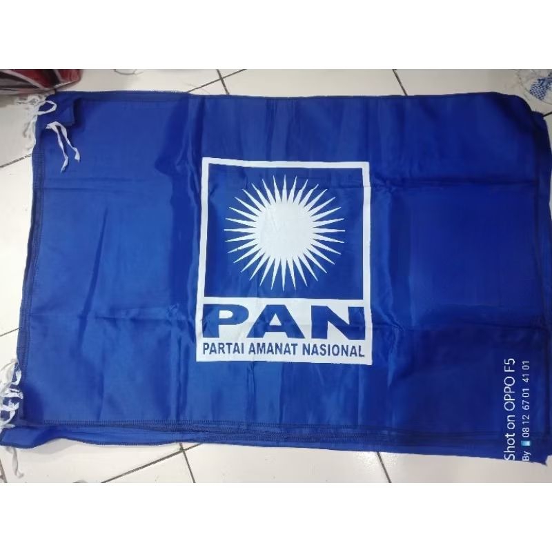 Jual BENDERA PARTAI PAN 60 x 90 ( 100lbr ) | Shopee Indonesia