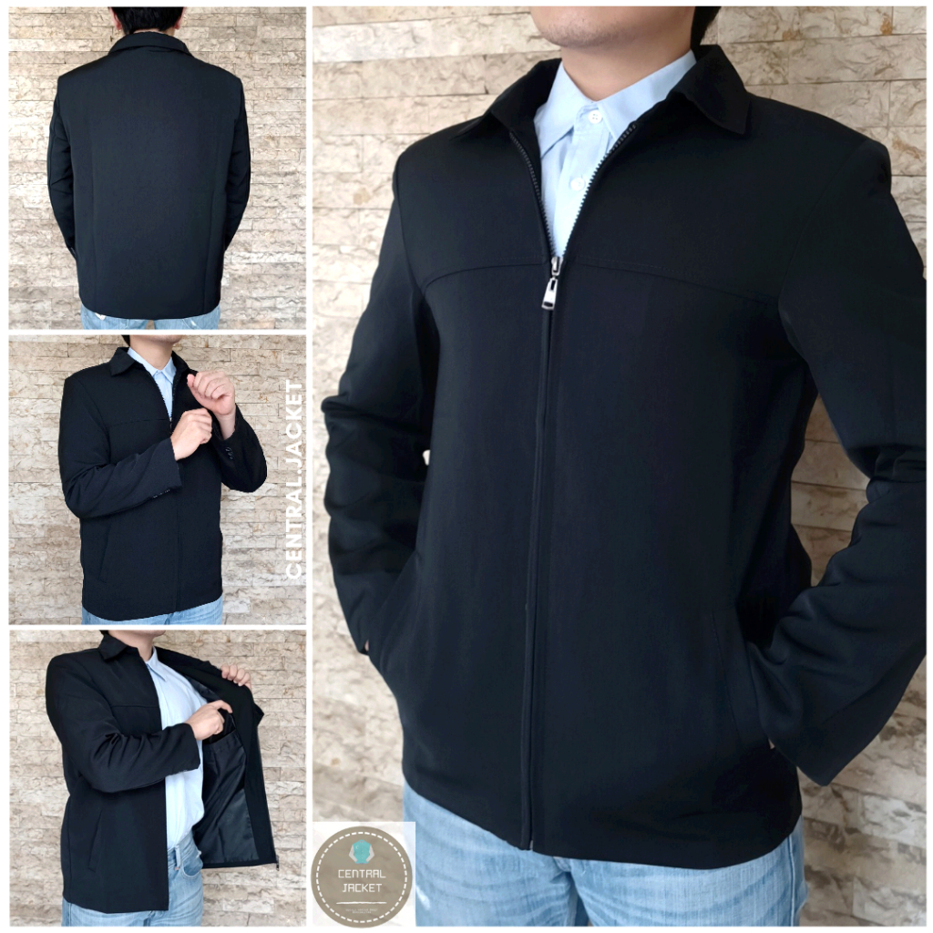 Jual Jaket Semi Jas Pria - Blazer Formal Polos - Jasket Kantor - Jasket ...