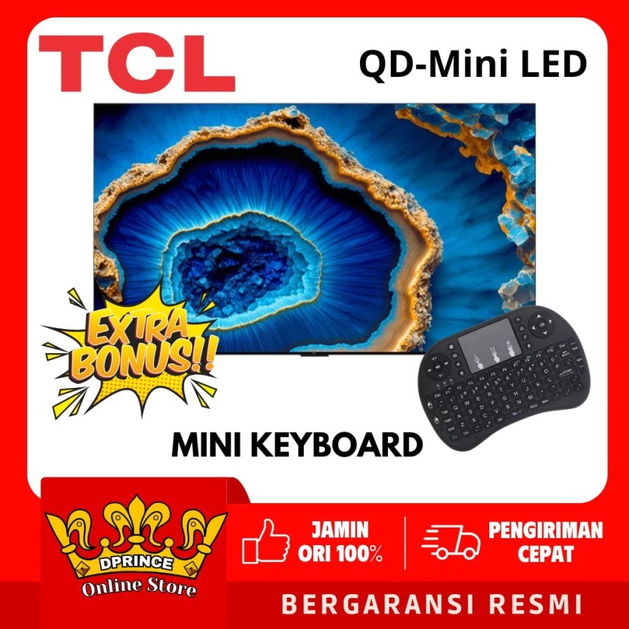 Jual TV TCL 98C755 QD-Mini Led 4K UHD Smart Google TV 98 inch | Shopee Indonesia