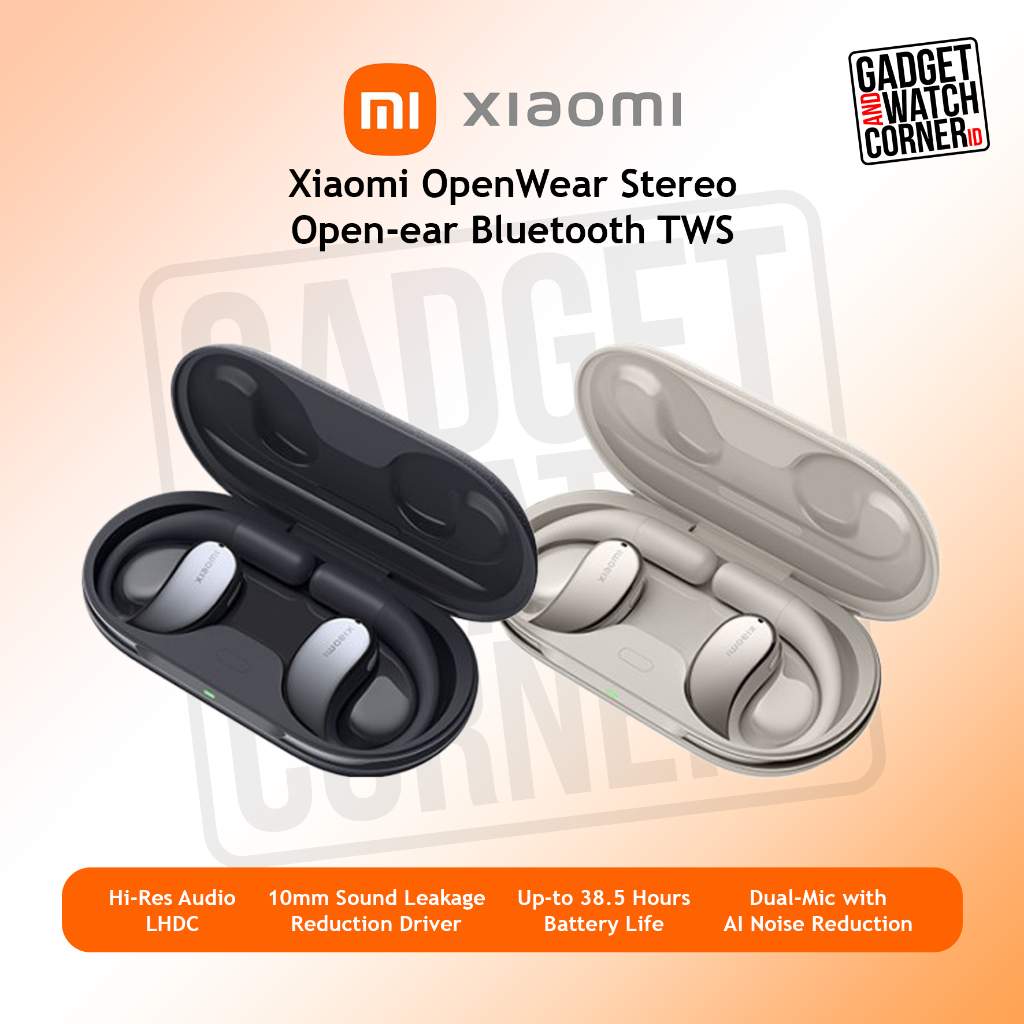 Jual Xiaomi OpenWear Stereo Earbuds TWS Desain Open-ear Hi-Res Audio ...