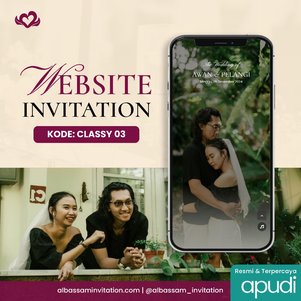 Jual Classy Series | Website Invitation | Undangan Website | Undangan ...