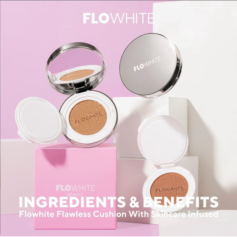 Jual [CUSHION+REFIL] Flowhite Beauty Flawless Cushion Serum With ...