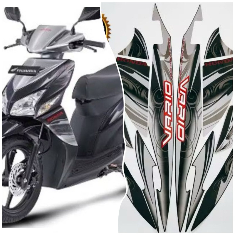 Jual STIKER STRIPING LIS LES POLET BODY MOTOR HONDA VARIO CW 110 2010 | Shopee Indonesia